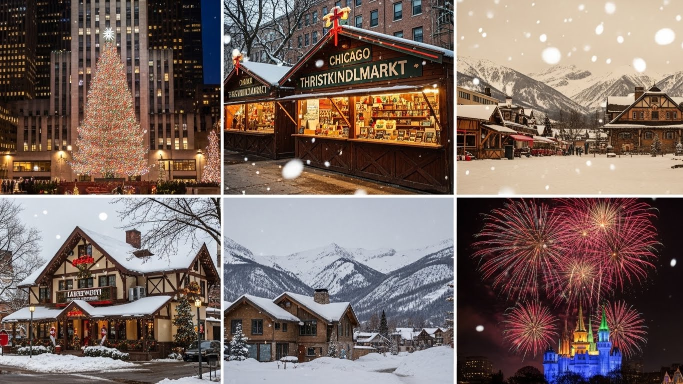 Top Christmas Destinations in the USA | Best Holiday Travel Guide